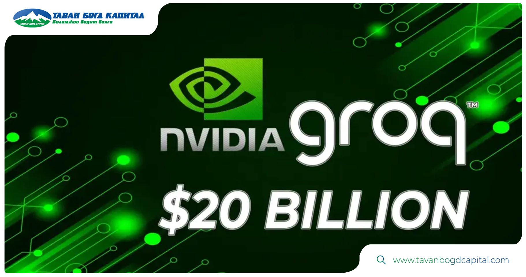 АНУ-ын зах зээл: Intel-н $5 тэрбум ам.долларын хувьцааг Nvidia худалдаж ...
